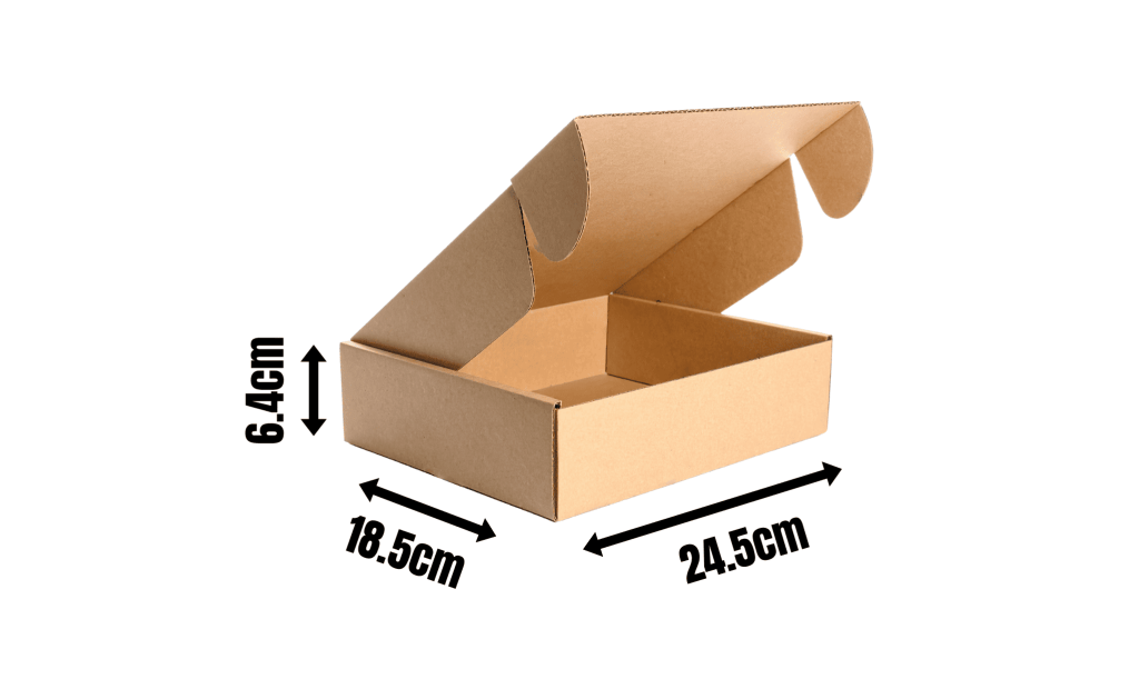 Small Cardboard Boxes- 24.5x18.5x6.4 Cm - HYFY